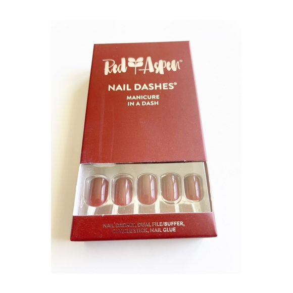 Red Aspen | Makeup | Red Aspen Fall For Christine Short Nail Dash ...
